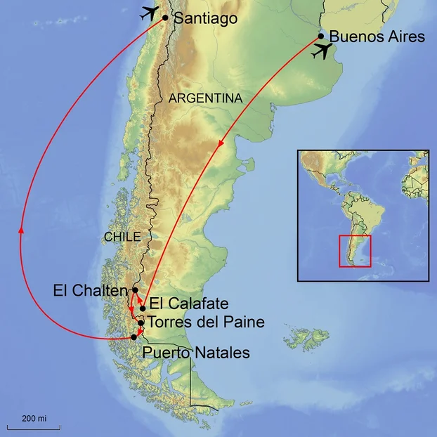 Guided Walking Holidays - The Magic of Patagonia